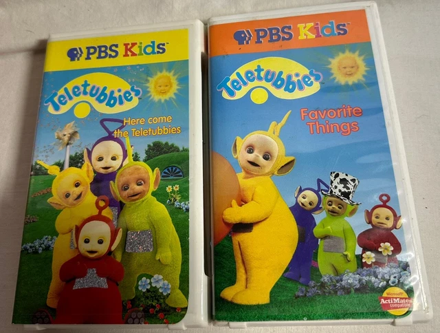TELETUBBIES VHS TAPE Show Lot Favorite Things & Here Come The ...