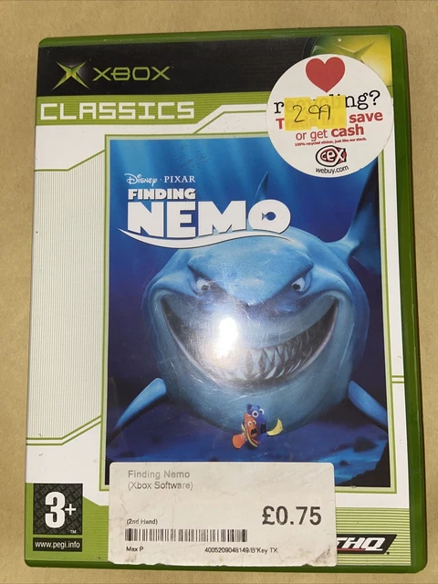 DISNEY PIXAR FINDING Nemo Xbox Game £3.99 - PicClick UK