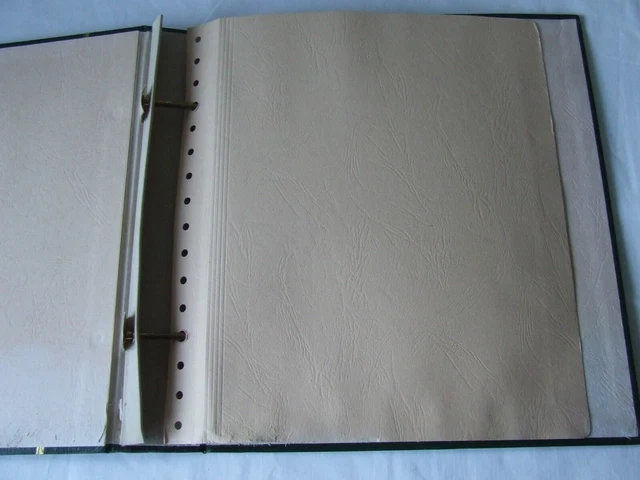 KABE GREEN 2-PEG High Capacity Stamp Album 'Delta Ac', Very Good ...
