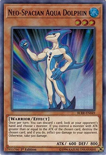 NEO-SPACIAN AQUA DOLPHIN - BLRR-EN049 - Ultra Rare - 1st Edition Yugioh ...