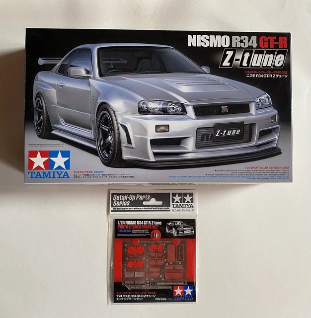 TAMIYA JAPAN NISSAN SKYLINE GT-R R34 NISMO Z-Tune Model W/added Photo ...