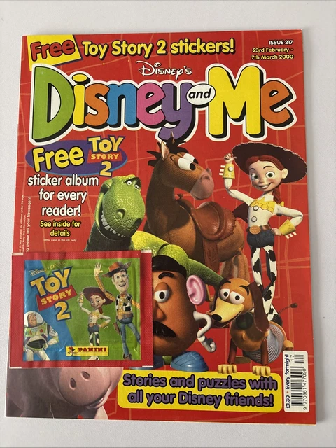 DISNEY AND ME, Magazine/ Comic February to March 2000. With Original ...