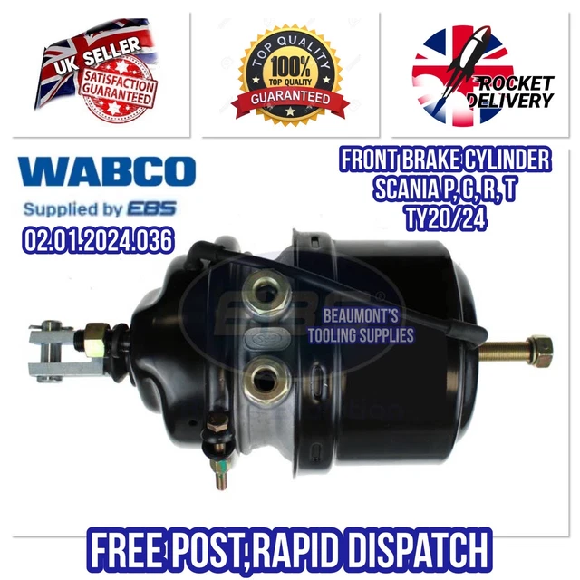 2404452 BRAKE CHAMBER Front Axle L=R Scania L, P, G, R, T-Series Truck ...