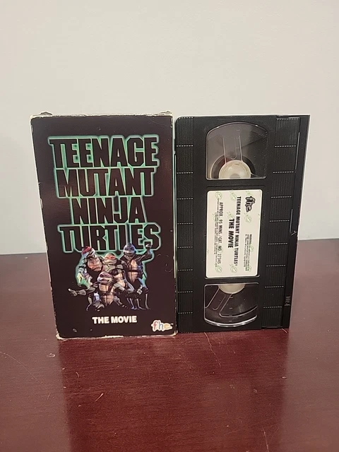 TEENAGE MUTANT NINJA Turtles - The Movie (VHS, 1990) TMNT £8.79 ...