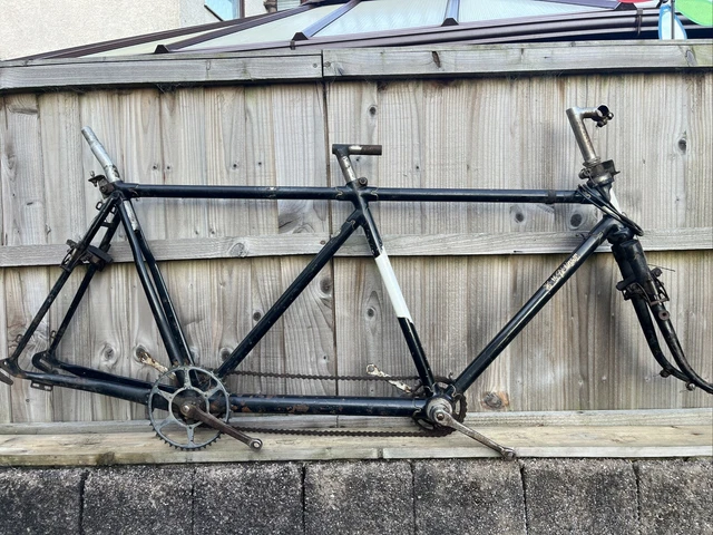 VINTAGE PRE WW11 1930’s Saxon Twin Tube Tandem Bicycle Frameset H M ...