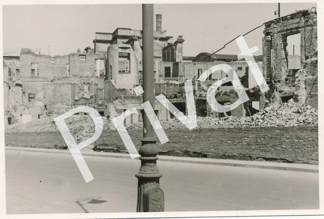 FOTO WK2 WARSCHAU Straßenszene Nowy Świat Straße Polen M1.29 EUR 37,90 ...