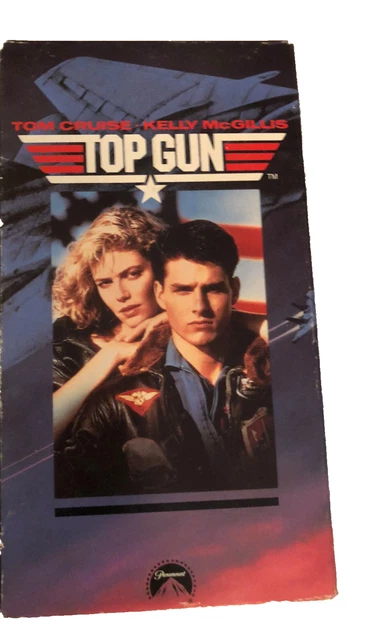 TOP GUN VHS 1986-1990 Tom Cruise, Kelly Mcgillis Paramount £16.15 - PicClick UK