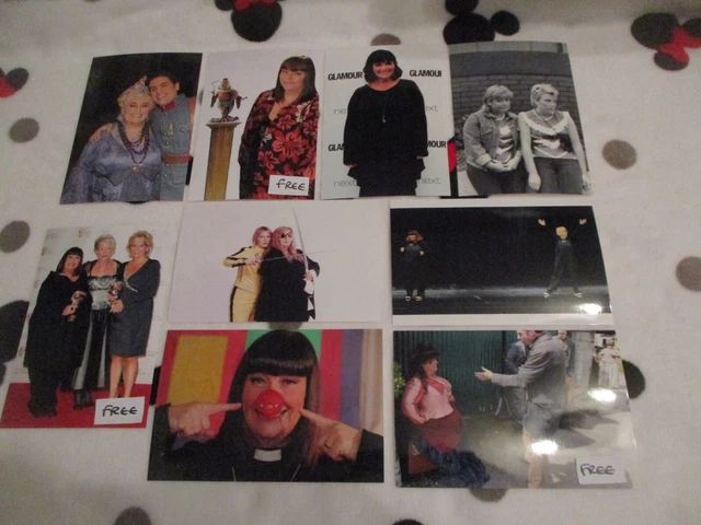 DAWN FRENCH & Helen Mirren & Jennifer Saunders 6x4 Photograph Set. Tv ...