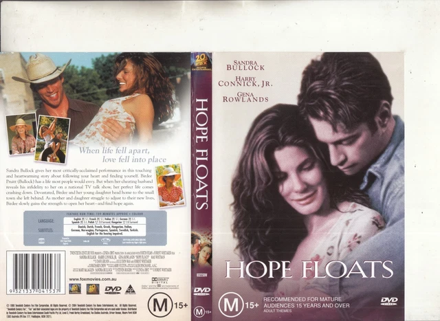 HOPE FLOATS-1998-[SANDRA BULLOCK]-FOREST Whitaker Film-Movie FWF-DVD ...