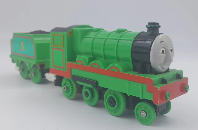 1993 TOMY THOMAS & Friends Engine Henry No 3 Vintage Battery Operated ...