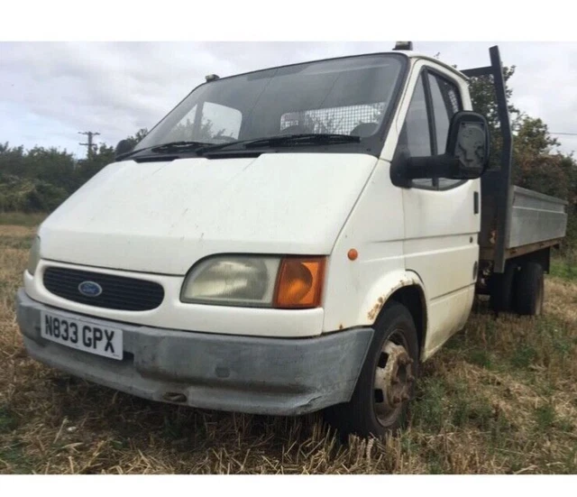 FORD TRANSIT TIPPER twin wheel smiley front banana engine classic ...
