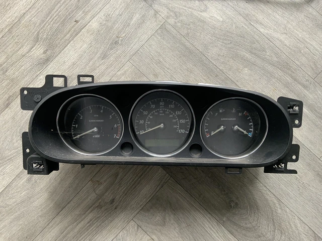 JAGUAR XJR SUPERCHARGED Speedo Clocks Instrument Cluster Panel 2W9F ...