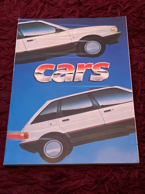 AUSTIN ROVER MG Mini Range Brochure 1987 July to Oct, UK Issue 3855/E £ ...