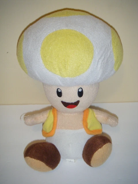 NINTENDO JAPAN 2008 Mario Party YELLOW TOAD 10" Stuffed Plush Toy £21. ...