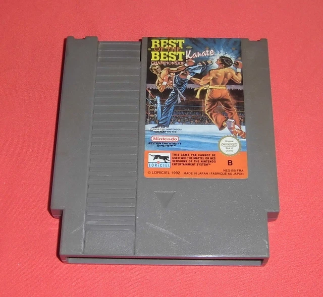 NINTENDO NES BEST of the Best Championship Karate [PAL-FRA] *JRF* EUR ...