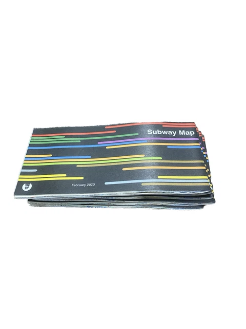 MTA NEW YORK City Subway - Transit Rail System/Line Map - NYC - Current ...