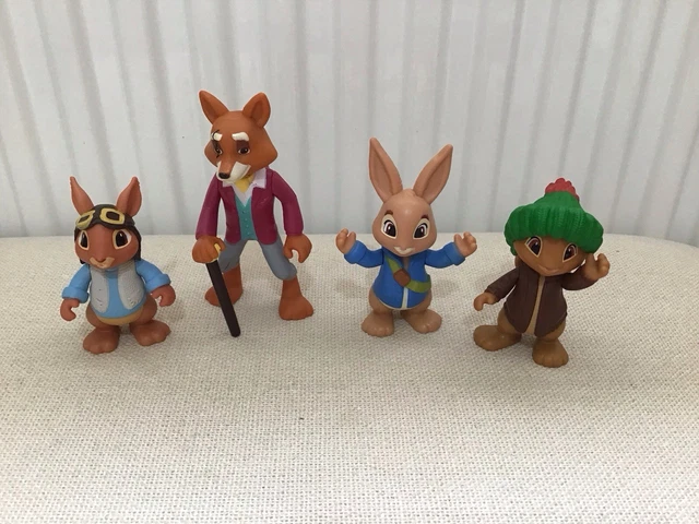 PETER RABBIT POSABLE Toy Figure Set CBeebies £23.38 - PicClick UK