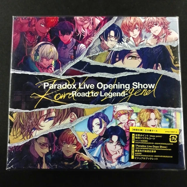 CD_11】 PARADOX LIVE Opening ShowRoad Legend 3CD M6 EUR 26,83 - PicClick FR