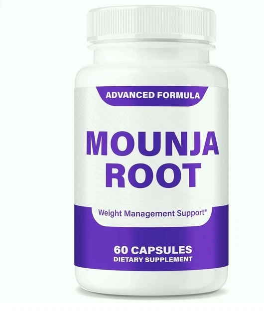 MOUNJA ROOT ADVANCED Burner Formula Natural Energy & Fitness Support 60 ...