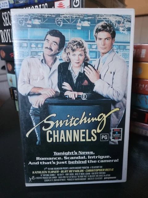 SWITCHING CHANNELS [VHS] RCA Big Box Ex-Rental Video Tape Burt Reynolds 1988 V24 £9.38 - PicClick UK
