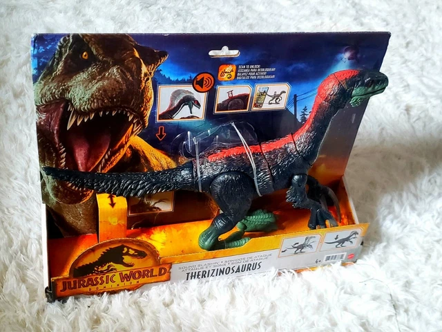 MATTEL - JURASSIC World Dominion Sound Slashin' Therizinosaurus [New ... MATTEL - JURASSIC World Dominion Sound Slashin' Therizinosaurus [New ...