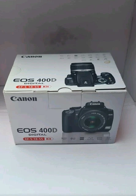 CANON EOS 400D Digital Camera - Black (Body only) £80.00 - PicClick UK
