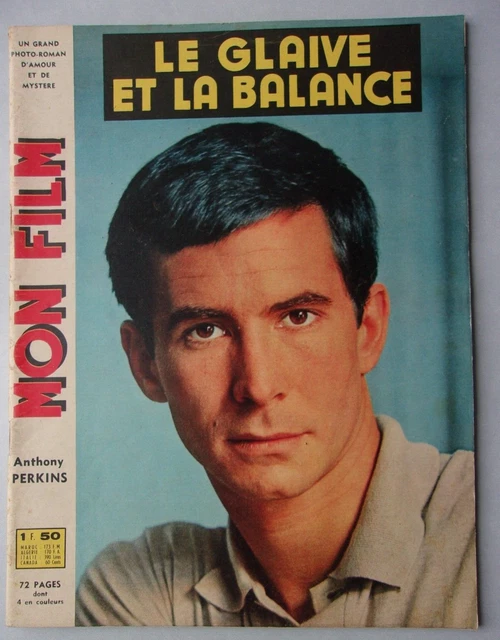Mon Film And Le Glaive Et La Balance Anthony Perkins Brialy Pascale