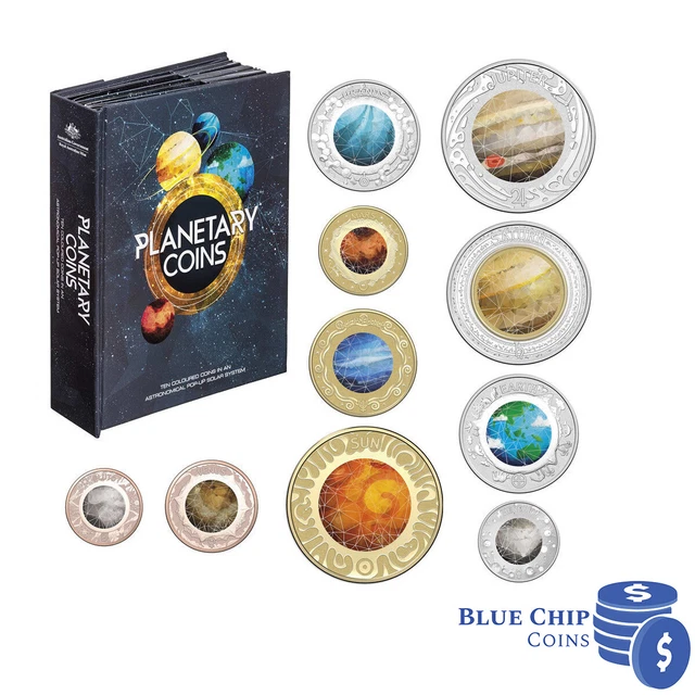 2017 PLANETARY COIN Collection Complete Set In Pop-Up Book $17,999.99 ...