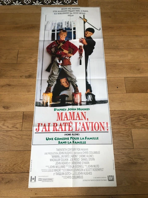 AFFICHE ORIGINALE DU film MAMAN J'AI RATE L'AVION 60x160 cm EUR 25,00 ...