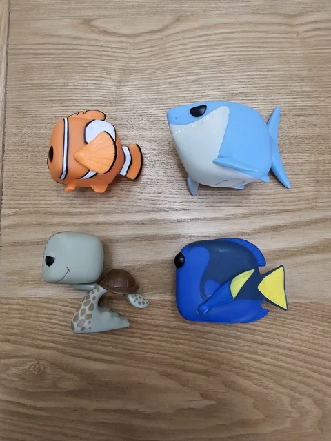 FUNKO POP! VINYL Finding Nemo complete set - Crush, Bruce, Nemo & Dory ...