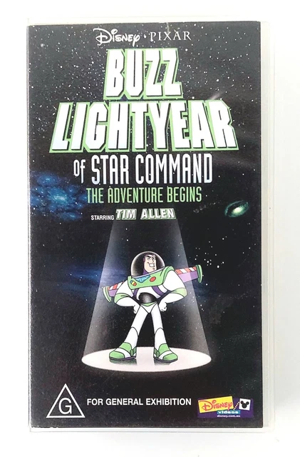 WALT DISNEY PIXAR BUZZ LIGHTYEAR OF STAR COMMAND PAL VHS Video $8.00 ...
