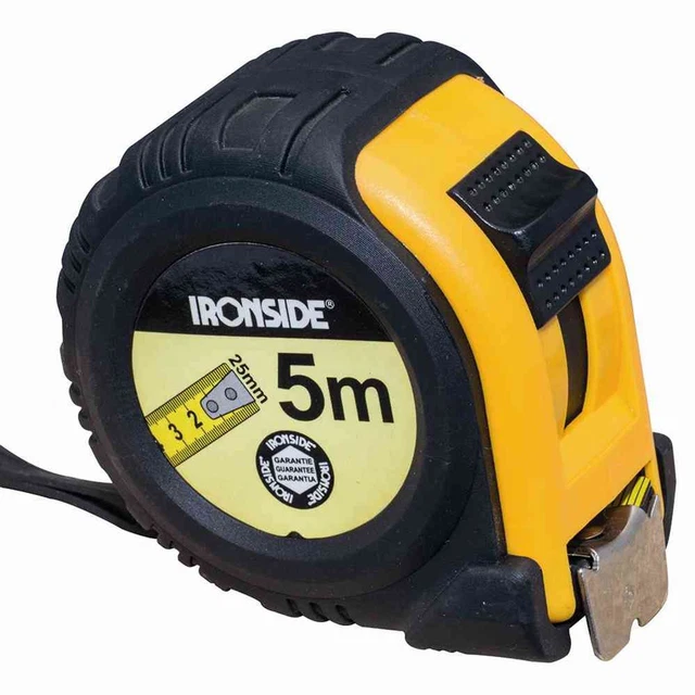 MÈTRE RUBAN 5M 25mm Bande Rouleau de Masse Mesurer Vérifier Outil EUR ...