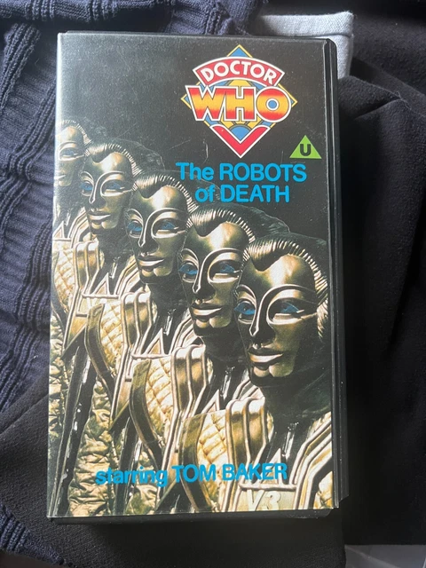 DOCTOR DR WHO Bbc Vhs Video - The Robots Of Death £1.99 - PicClick UK