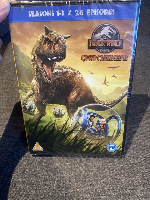 JURASSIC WORLD - Camp Cretaceous: Season 1-3 NEW SEALED DVD £3.99 ...