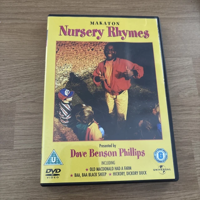 MAKATON - NURSERY Rhymes Dave Benson Phillips DVD £8.99 - PicClick UK