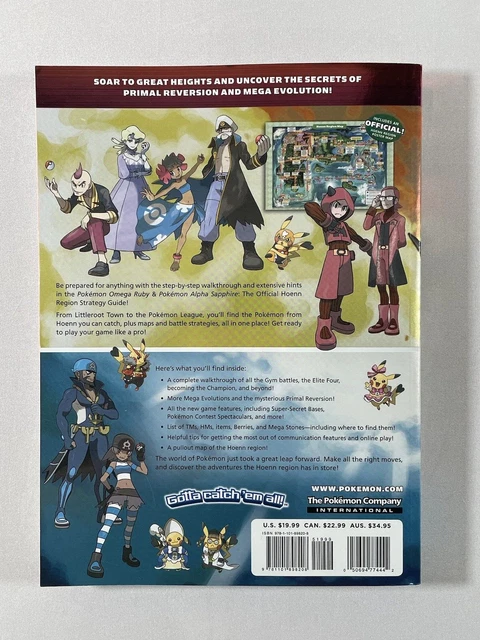POKÉMON OMEGA RUBY & Alpha Sapphire: Official Hoenn Region Strategy ...