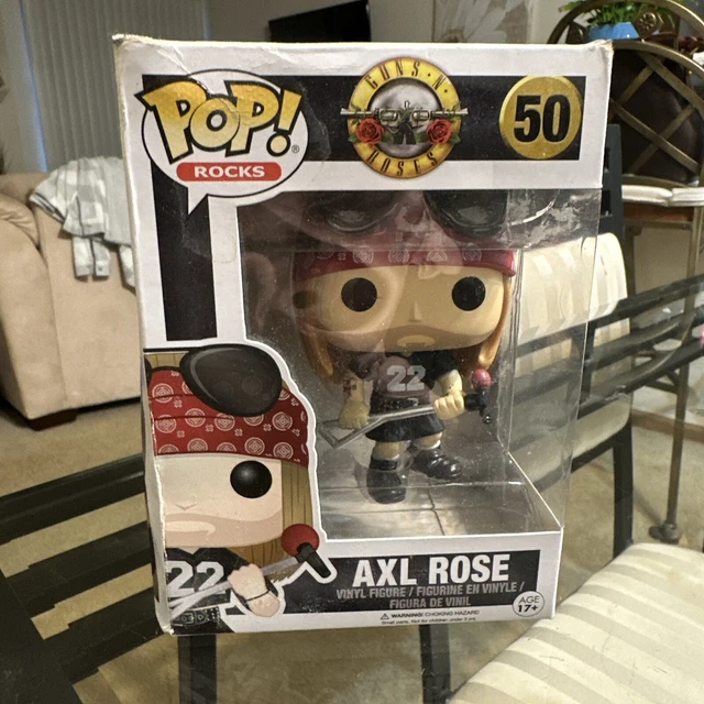 FUNKO POP ! Axl Rose Guns N' Roses GNR Rocks #50 - NEUF - NON OUVERT ...