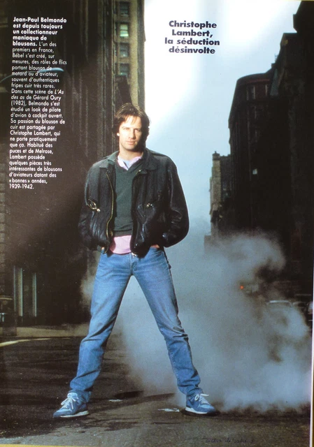 CHRISTOPHE LAMBERT , la séduction désinvolte , photo 31x23 cms sur papier épais. EUR 3,20 ...