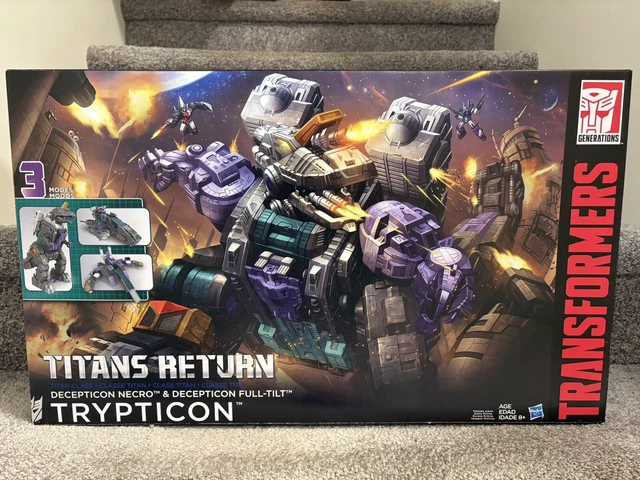 HASBRO TRANSFORMERS GENERATIONS Titans Return Trypticon Figure New ...