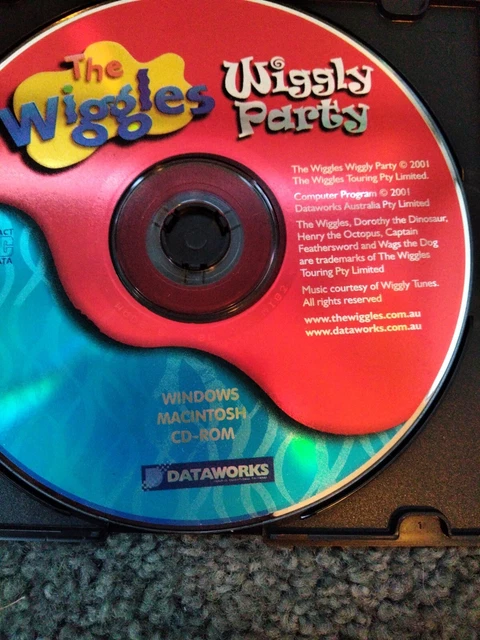 THE WIGGLES WIGGLY Party CD ROM for PC 2001 - Disc Only $29.95 ...