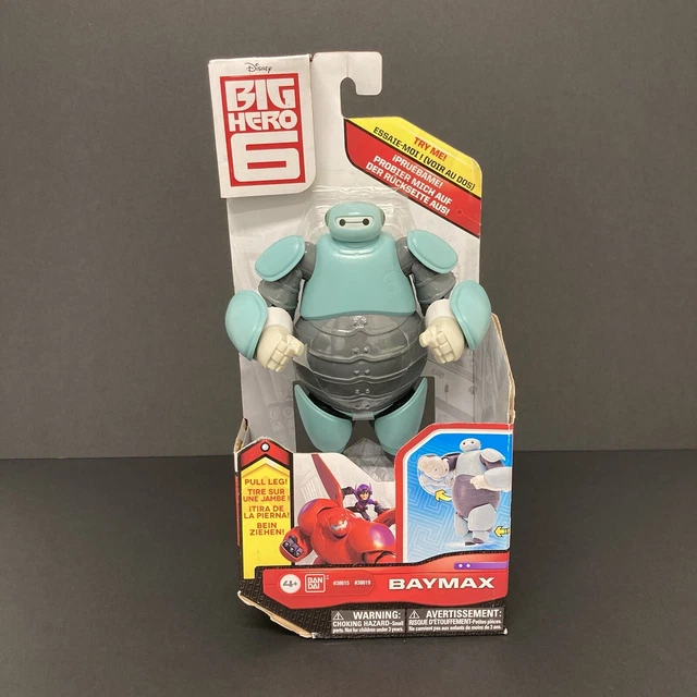 DISNEY BIG HERO 6 Baymax Armour Punching Action Figure 2015 BanDai Toy ...