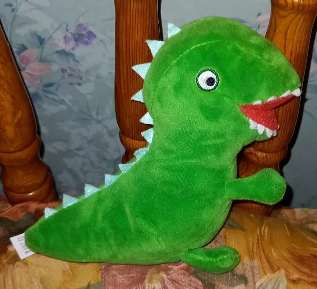 PEPPA PIG MR Dinosaur Green Soft Toy Plush George's Dinosaur 6" B £3.99 ...