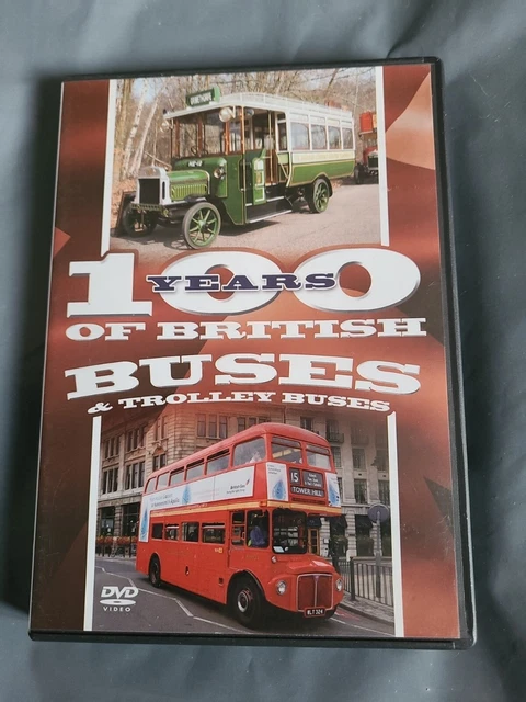 100 YEARS OF British Buses And Trolley Buses Dvd £1.49 - PicClick UK