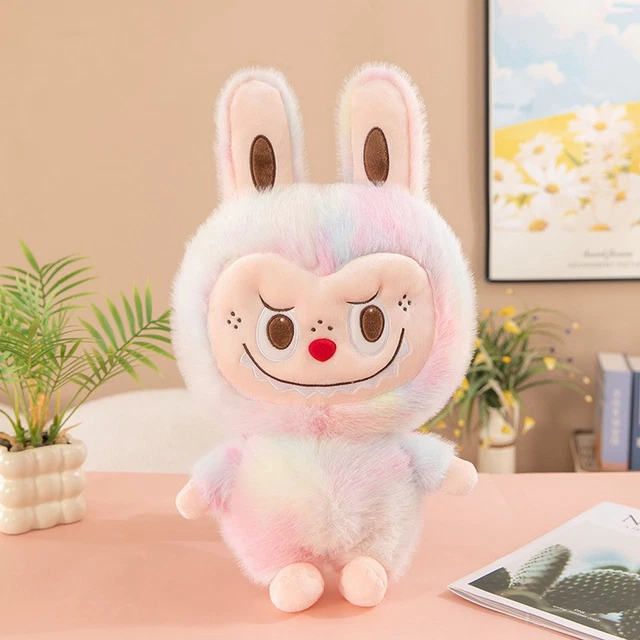 NEW LABUBU PLUSH 30 40cm Big Cute Stuffed Plushy Toy Pet Cuddly Pillow ...