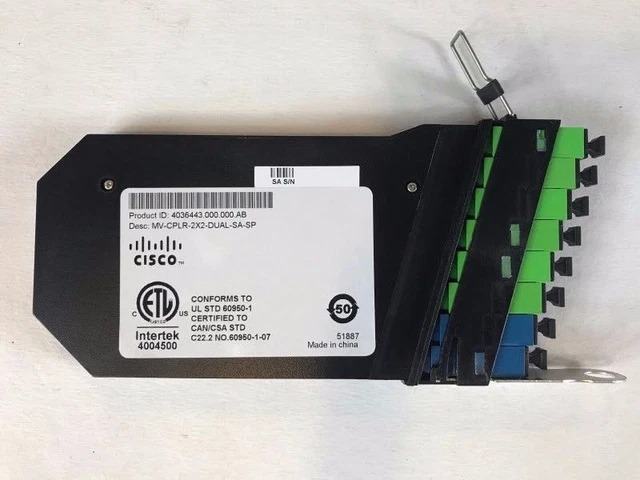 NEW GENUINE OEM Cisco Mv-Cplr-2X2-Dual-Sa-Sp Optical Coupler 4036443. ...