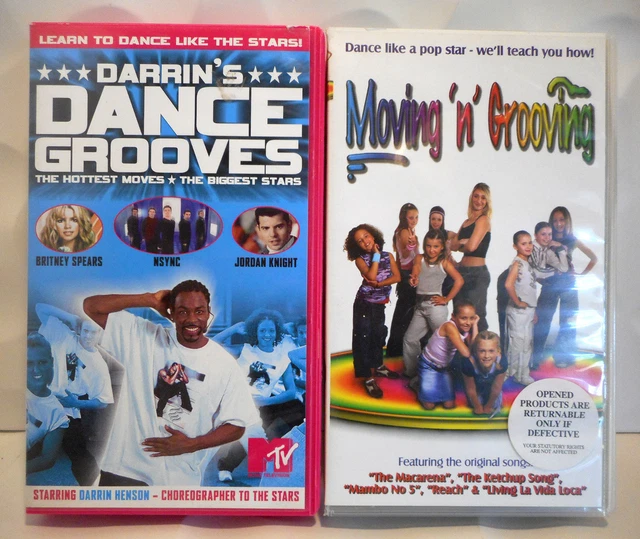 MTV DARRIN'S DANCE Grooves + Moving 'n' Grooving - 2000s Dance UK PAL ...