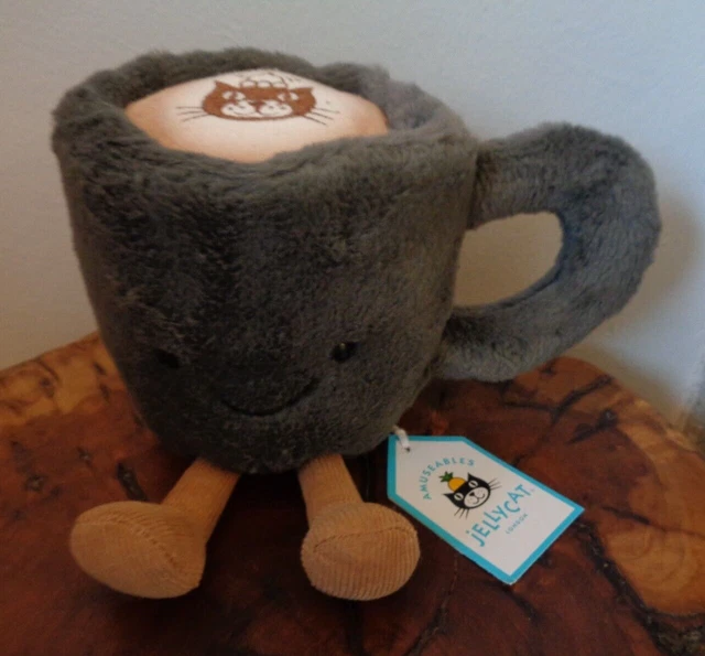 JELLYCAT AMUSEABLE COFFEE Cup Soft Toy. New £20.00 - PicClick UK