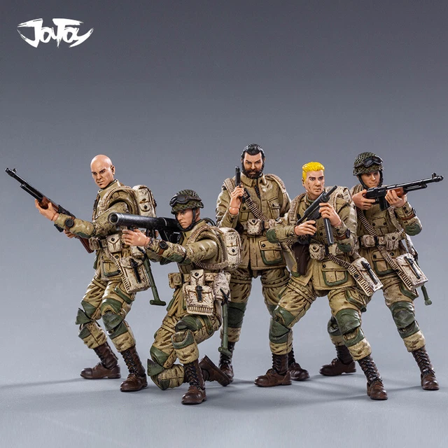 JOYTOY JT0715 WWII US Airborne Division 1/18 Action Figures Set 5 £111. ...