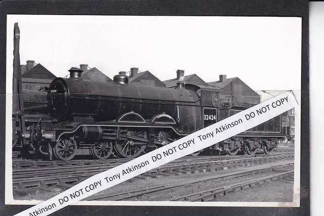 BR EX SOUTHERN - H2 Class 4-4-2 No. 32424 @ Brighton - Vintage Image ...