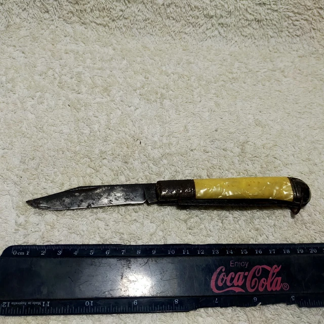 VINTAGE FISHING KNIFE Richards Lamp Post Sheffield England Quality ...